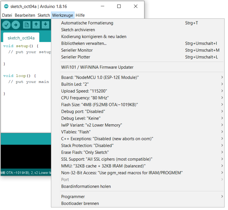 6 Arduino Nodemcu Esp8266 Mit Arduino Installieren Weiderade